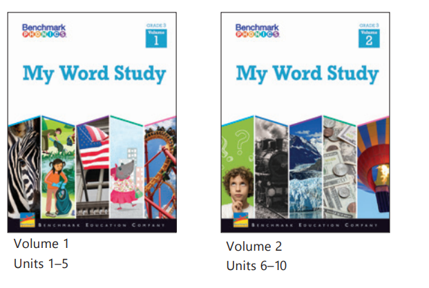 Benchmark Phonics Third Grade Individual Student Books – CVESD-CURRICULUM